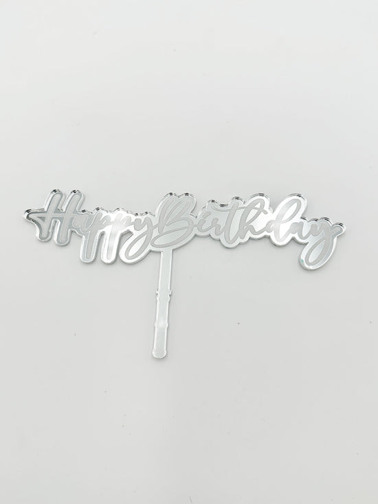 Cake Topper - Silver – Layers Sensational Cakes